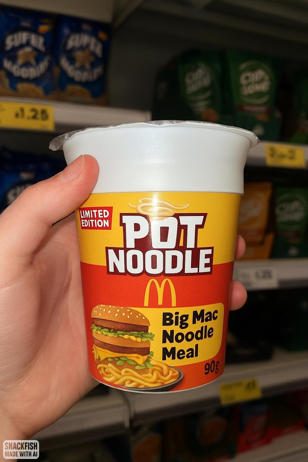 Big Mac Noodle Meal - limited edition mash-up review