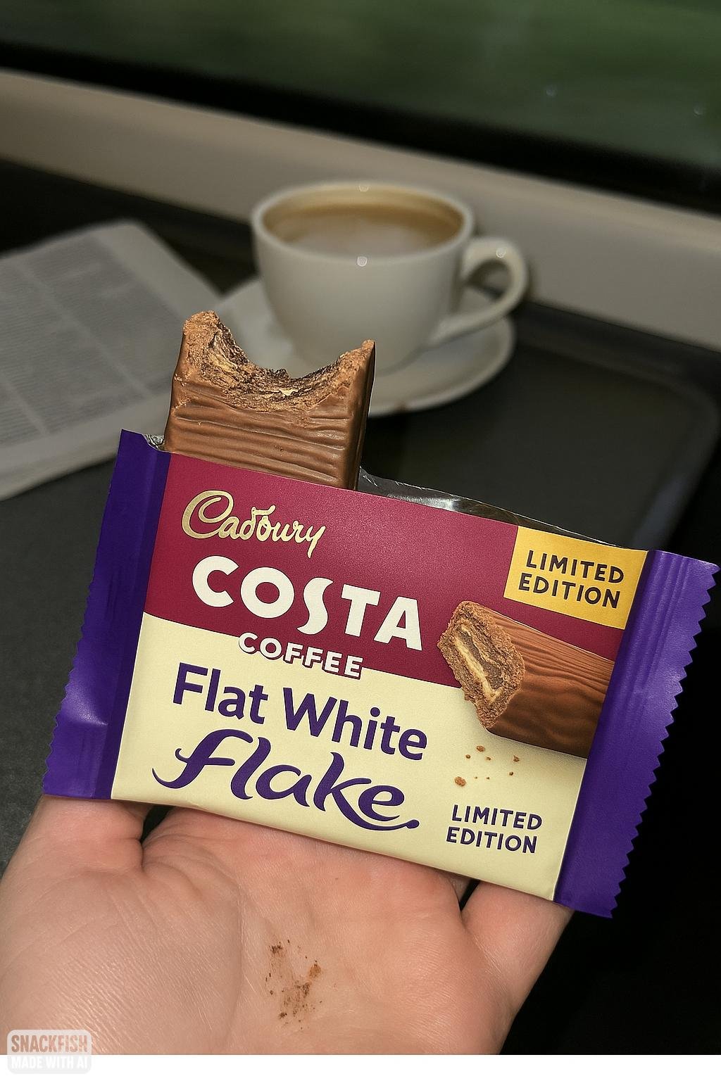 Cadbury Costa Flat White Flake - Limited Edition Bar