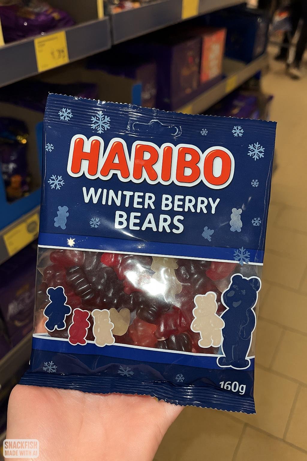 Haribo Winter Berry Bears - Winter berry gummy review