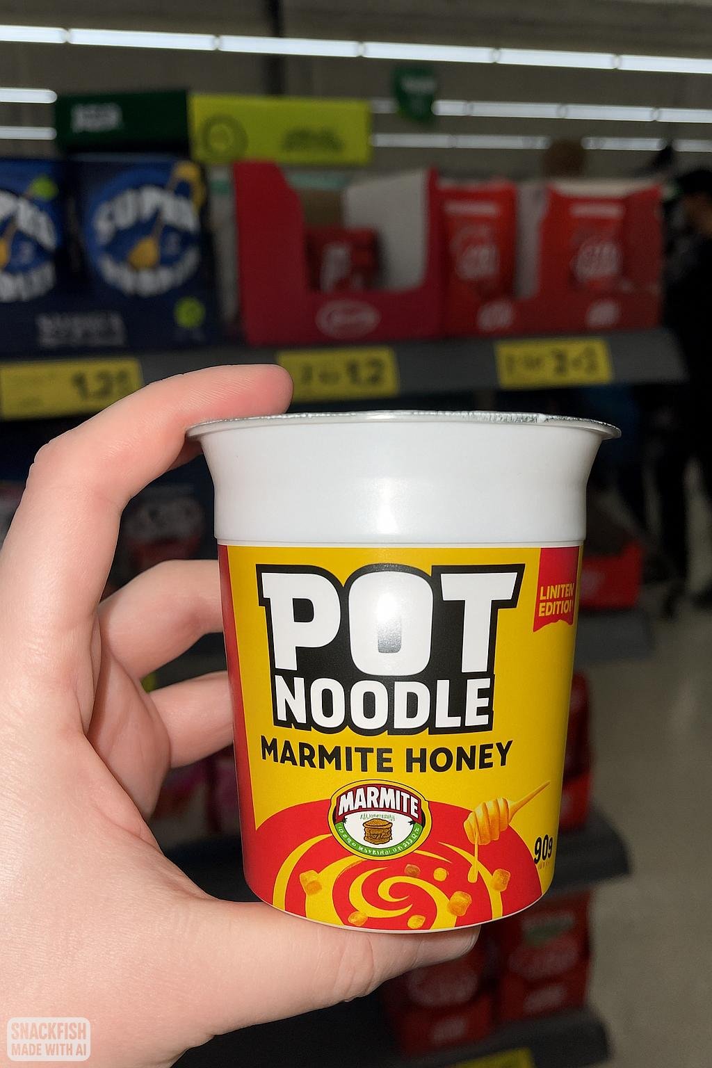 Pot Noodle Marmite Honey - Curious Limited Edition