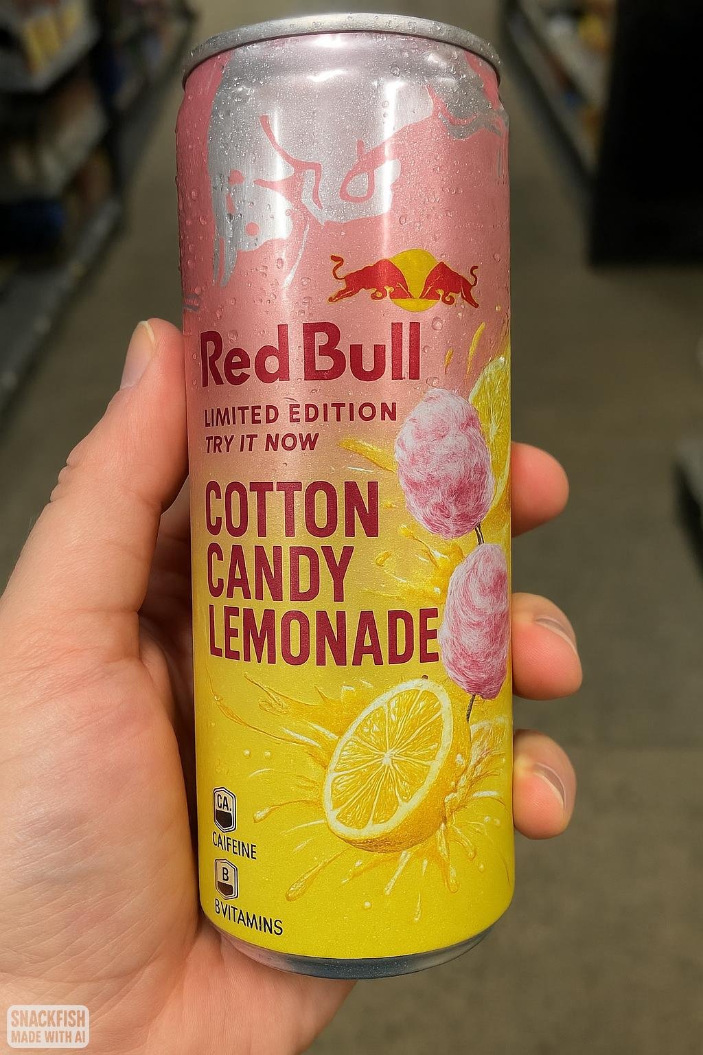 Red Bull Cotton Candy Lemonade - Limited Edition Can