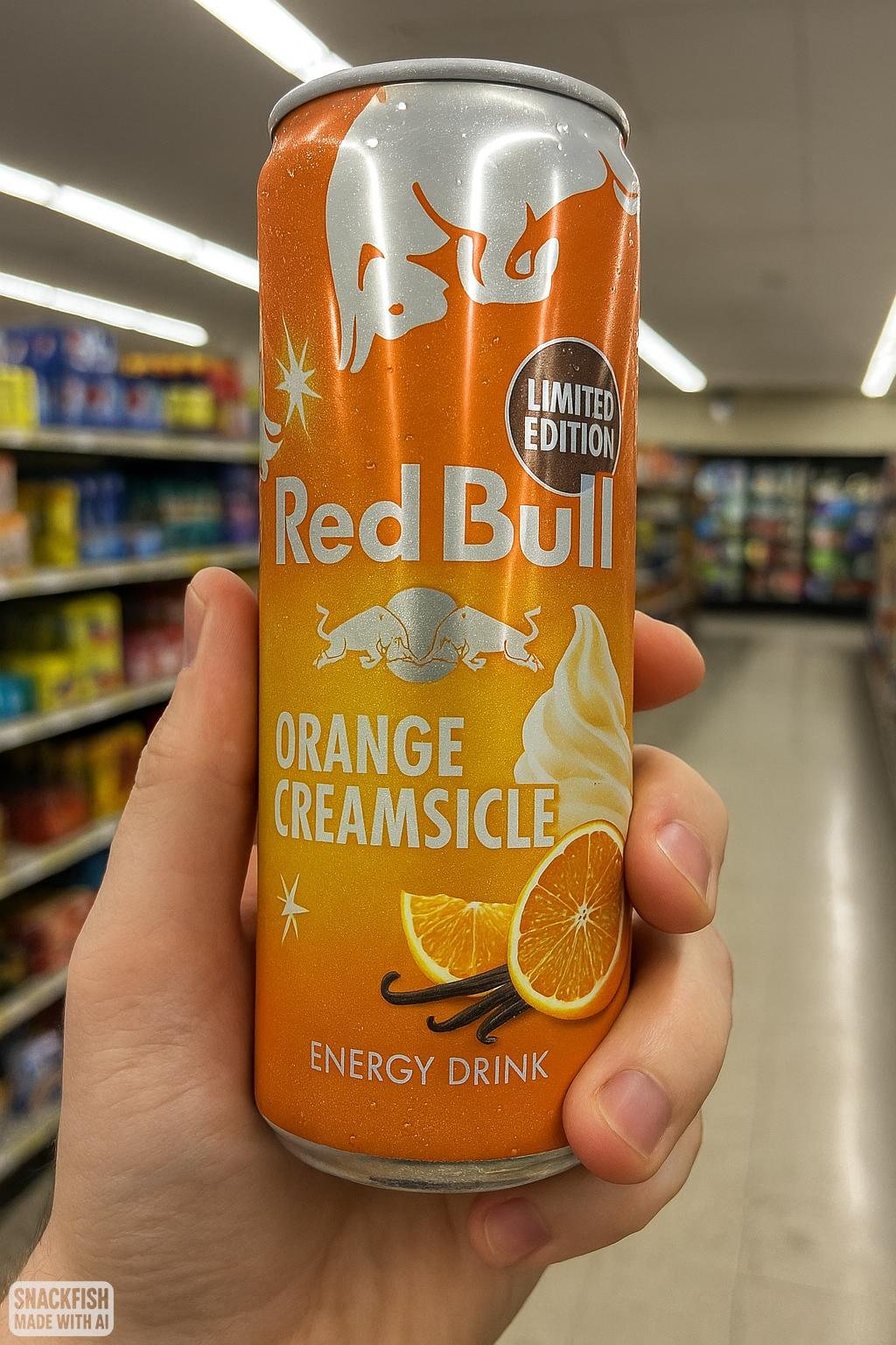 Red Bull Orange Creamsicle - Limited Edition Can