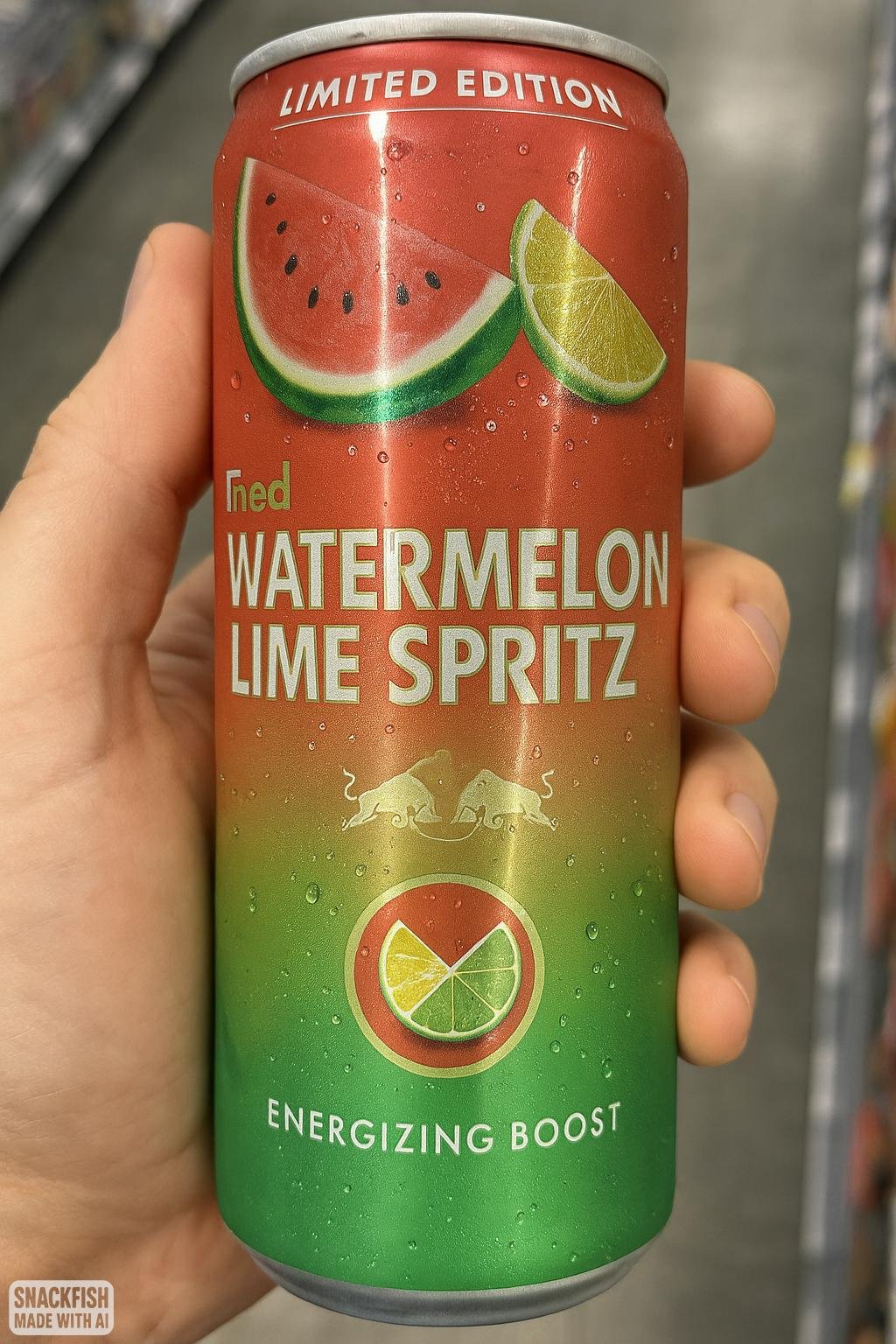 Red Bull Watermelon Lime Spritz Limited Edition Can