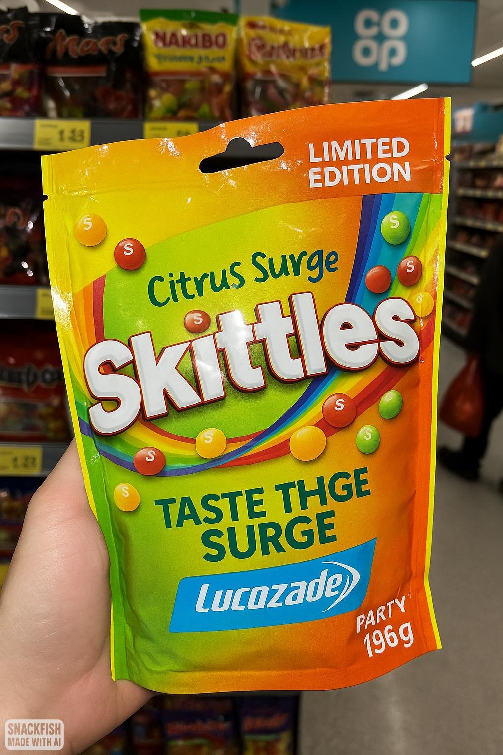 Skittles Citrus Surge Zero review - fizz, yuzu, lime